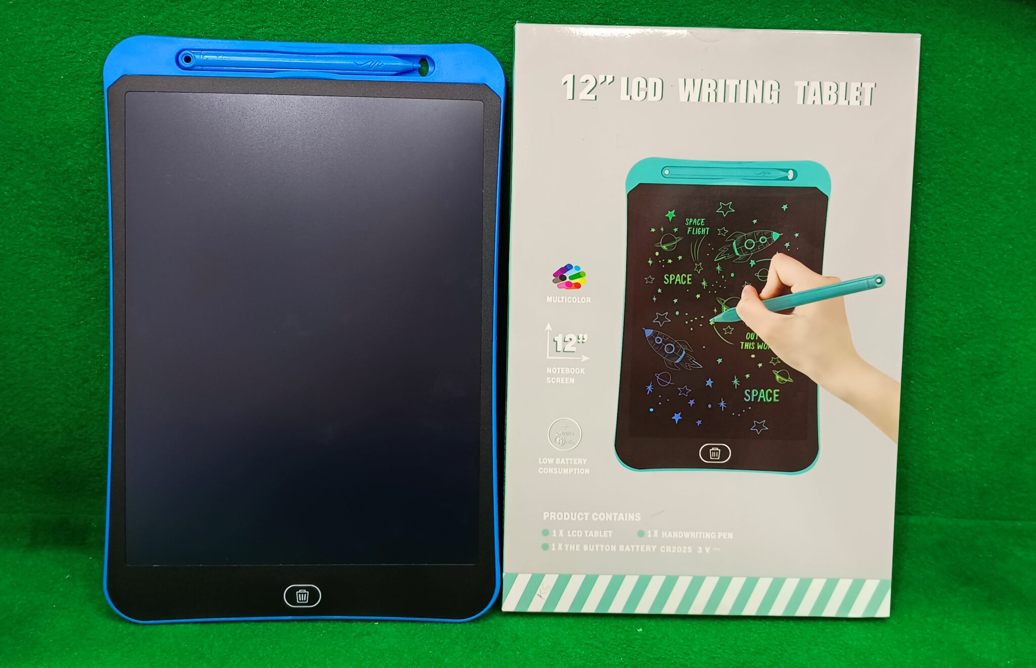 LCD Writing Tablet Handwriting Digital Drawing Board for Kids 12 Inches ...