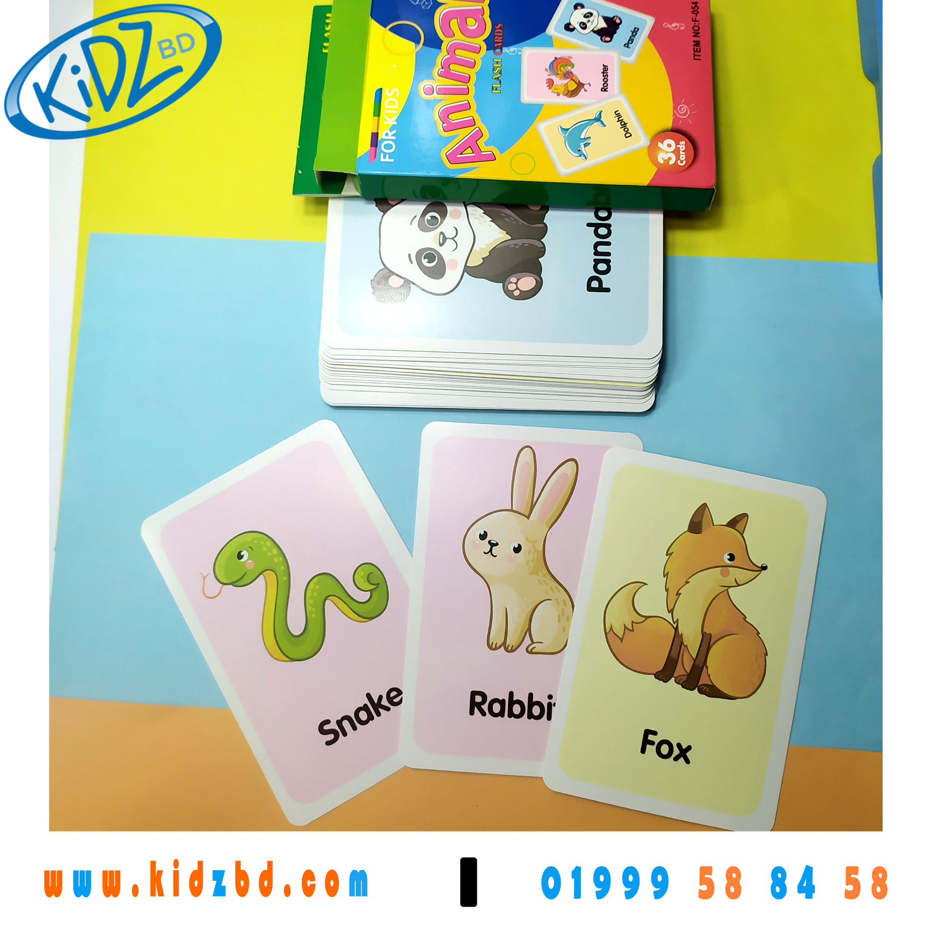 Flash Card – Numbers 24 pcs - Kidz BD