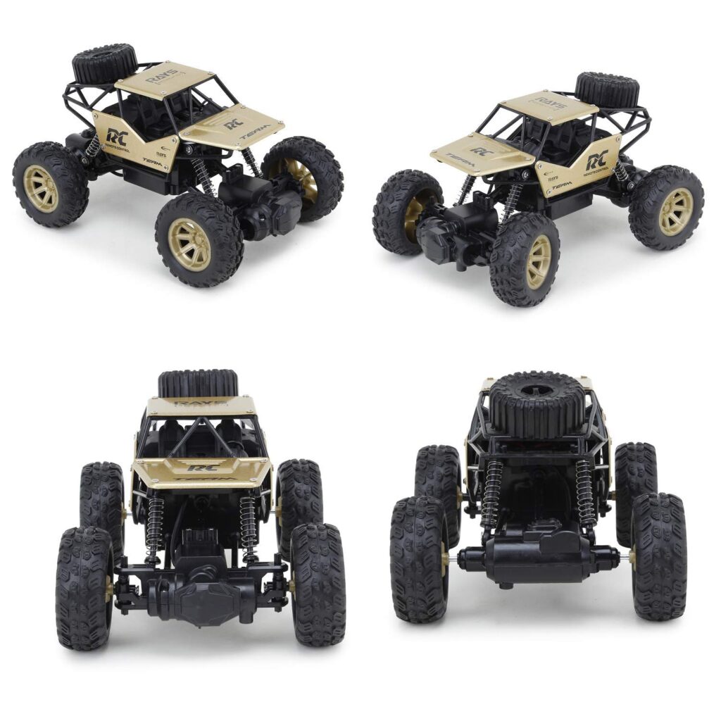 RC Metal car Rechargeable with Remote control 1/18 scale - Kidz BD