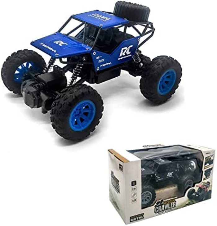 RC Metal car Rechargeable with Remote control 1/18 scale - Kidz BD